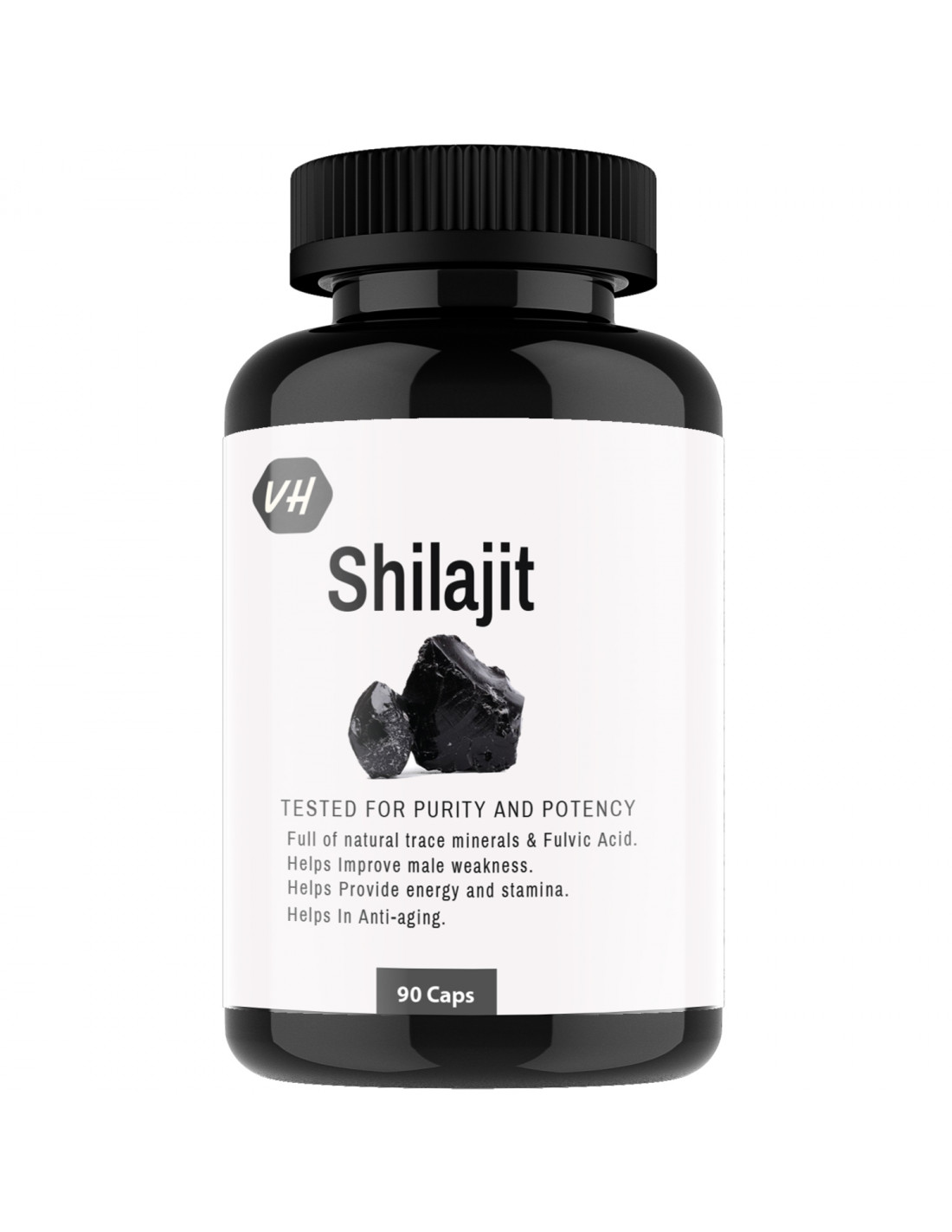Shilajit Extract + Nutrition + Workout + Exercise + Energy Booster