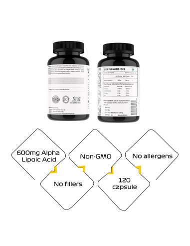 Buy Alpha Lipoic Acid (ALA) 120 Capsules Online @VH